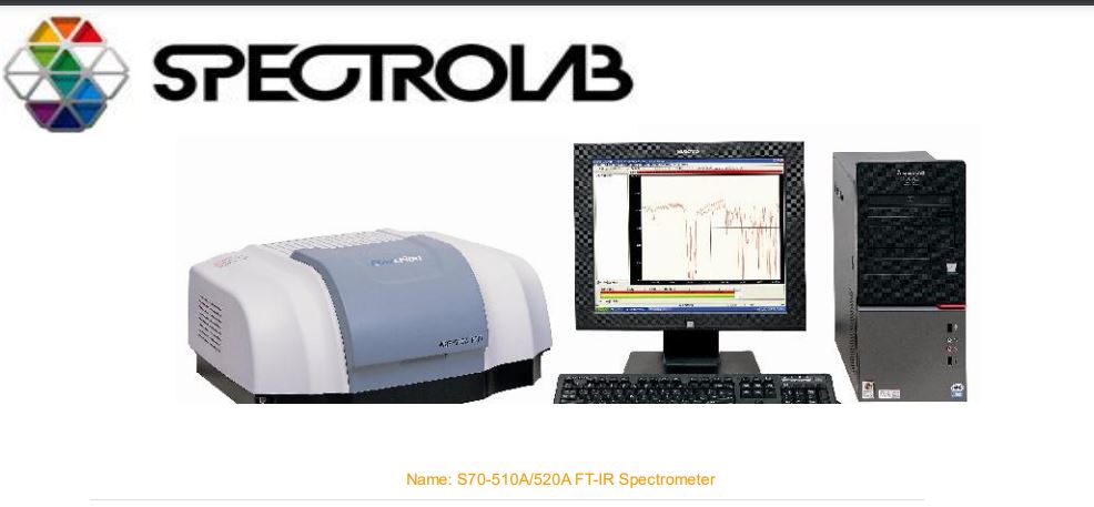 S70-510A/520A FT-IR Spectrometer – Distributor Peralatan Laboratorium
